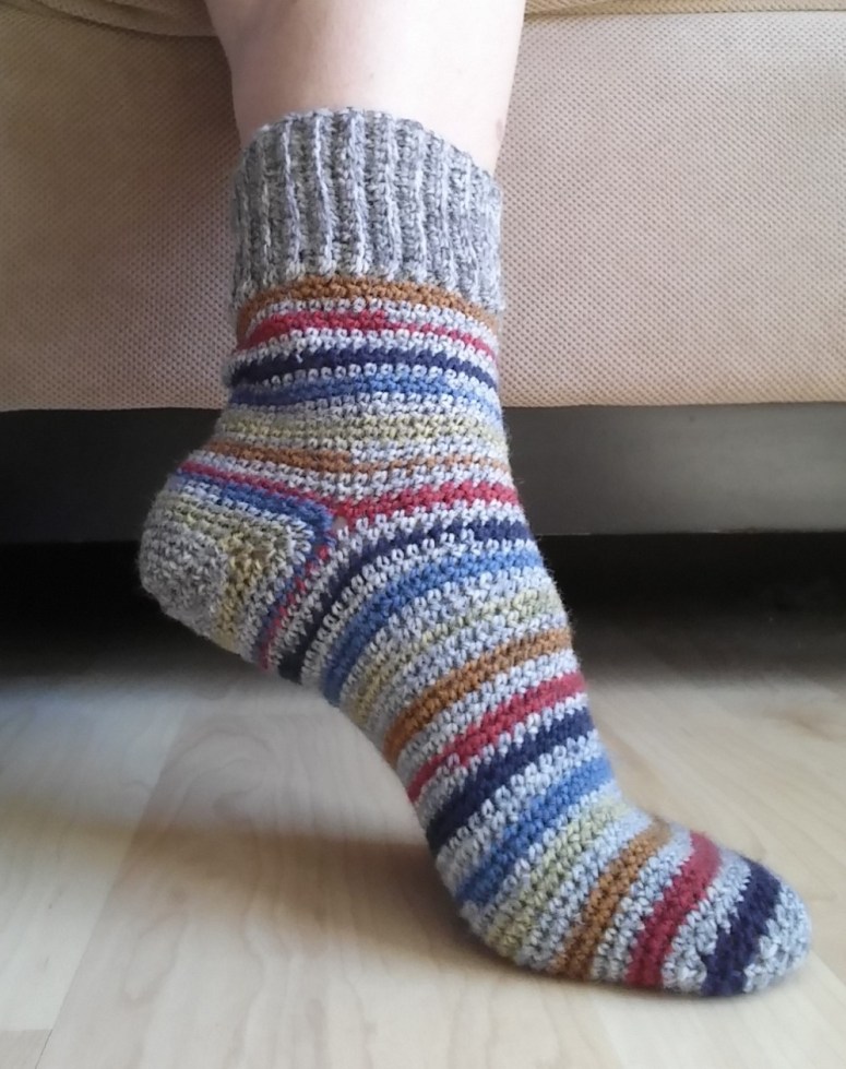 Les bas les plus faciles au monde…au crochet – L'Univers d'une tricoteuse
